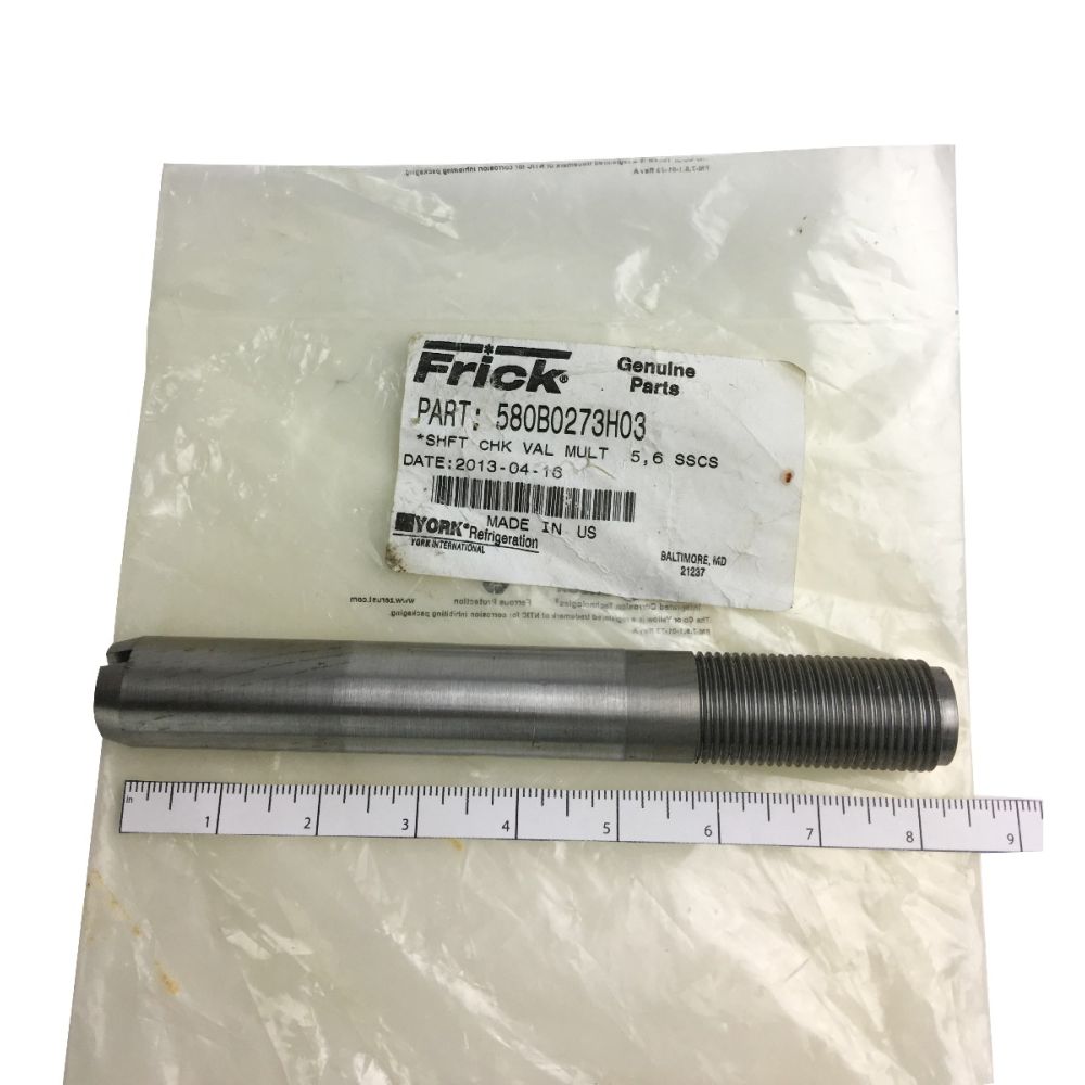 580B0273H03 Frick Shaft Multi-Check Valve 5 & 6 SSCS
