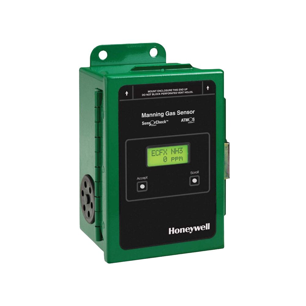 ECFX-1000-ALN Honeywell Manning EC-FX NH3 0/1000 ppm, ATMOS, LCD, NEMA ...