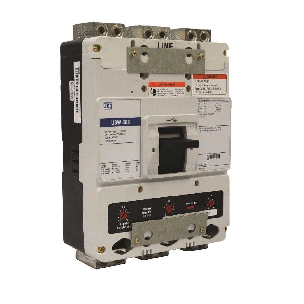 WEG Circuit Brkr CIRCUIT BREAKER UBW600L-FTU500-3A